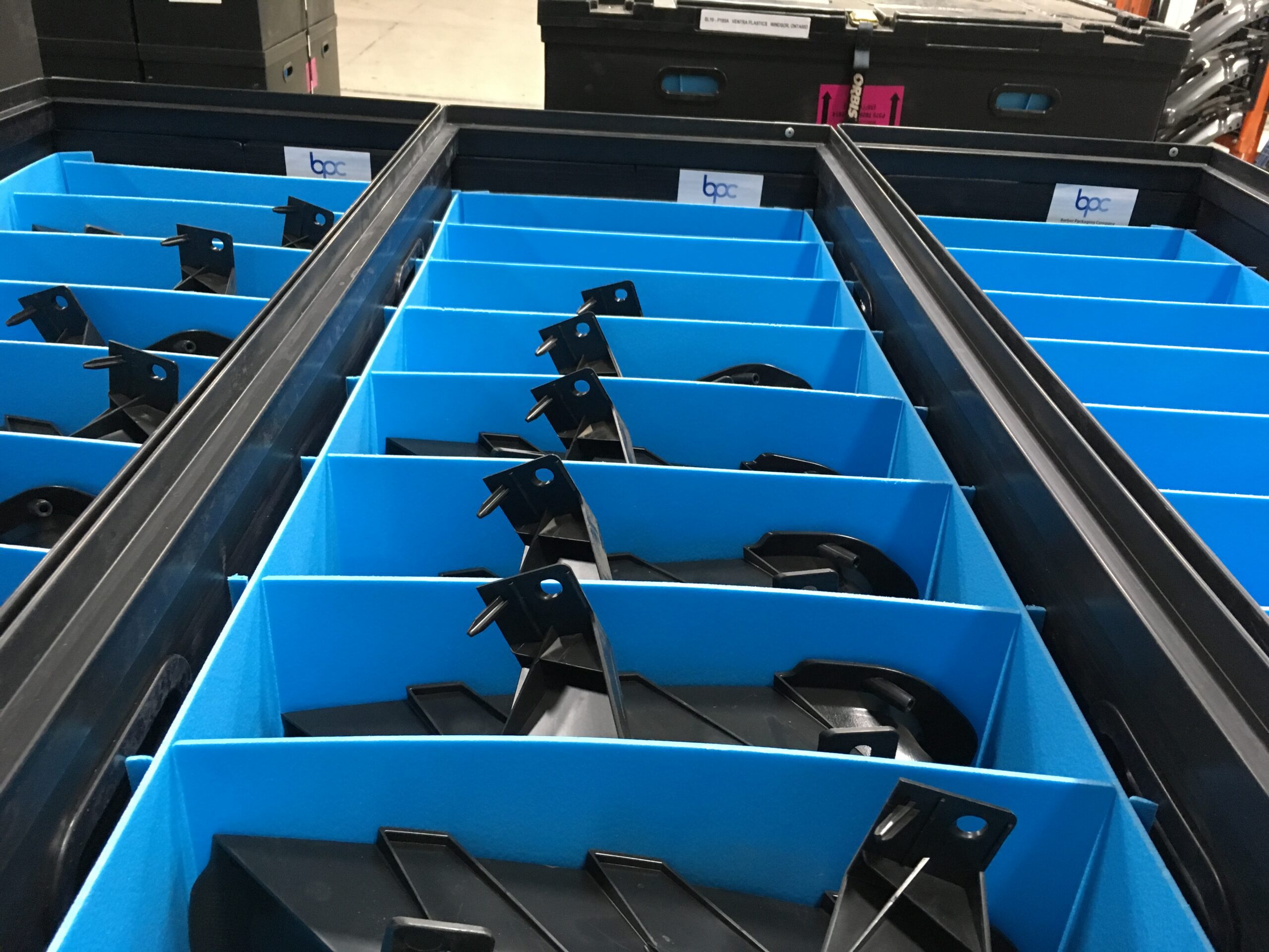 Plastic Corrugated Inserts - Barber Packaging